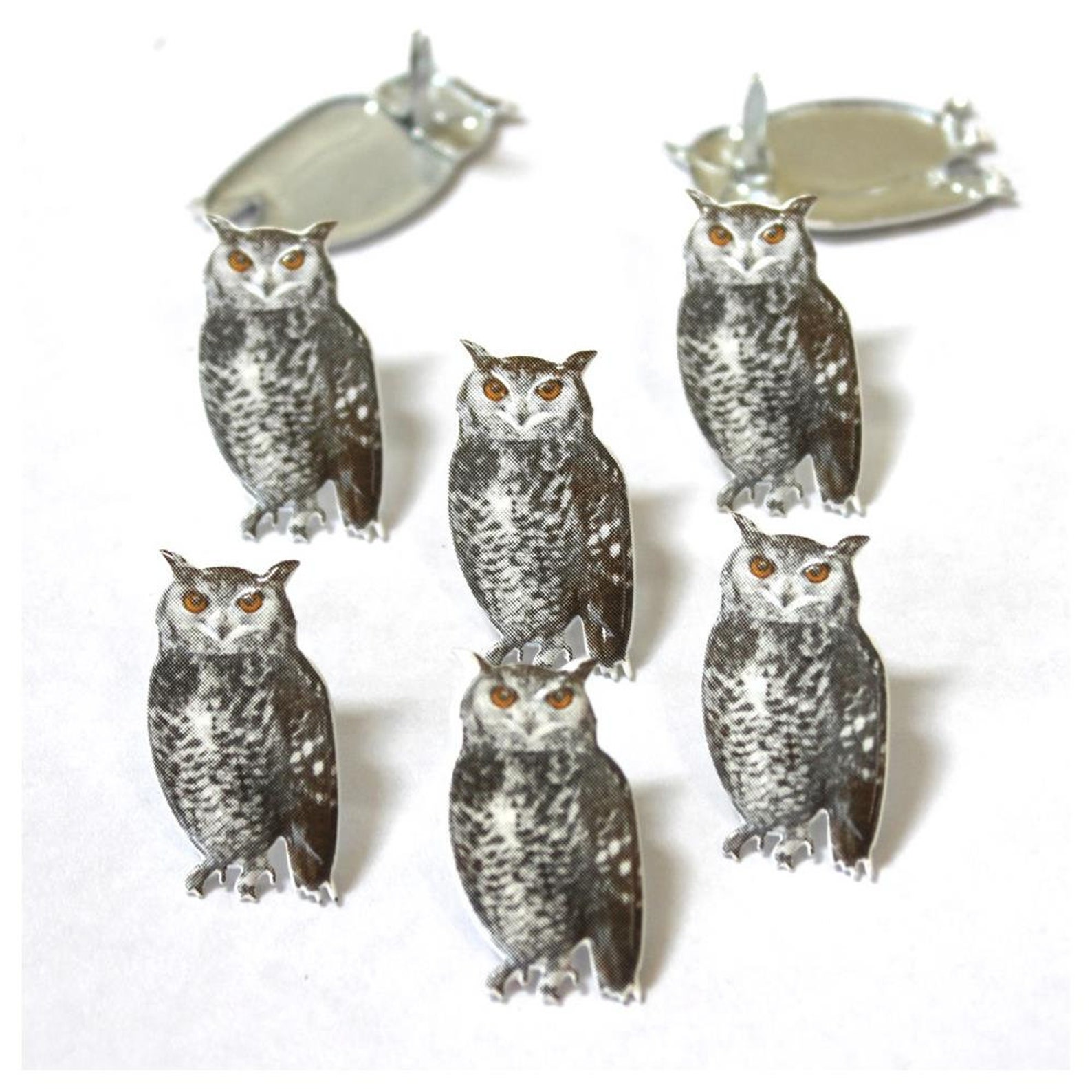 Animal Theme Brads Paper Fasteners Choose Deer Cat Dog - Etsy