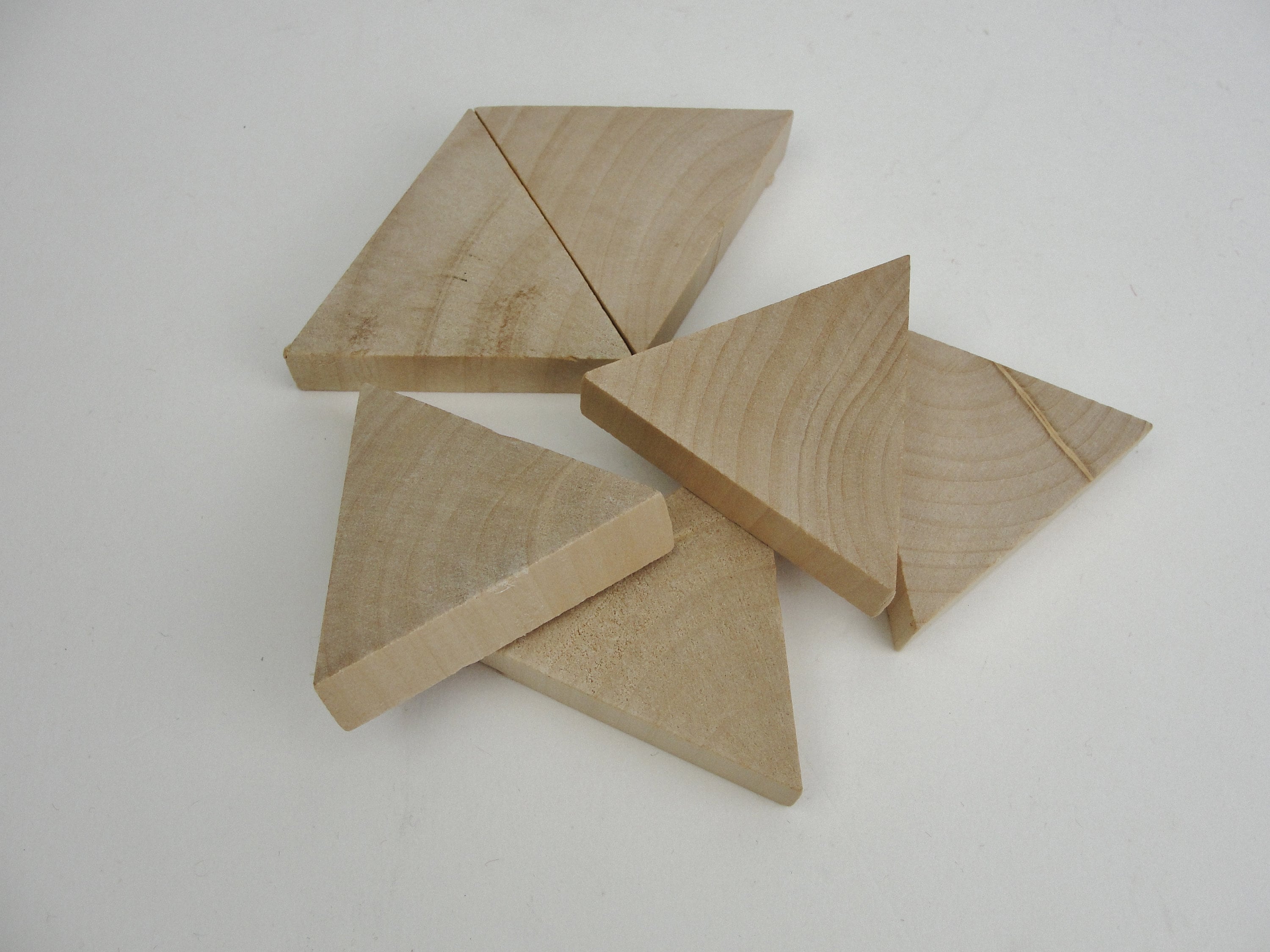 Wooden triangle store