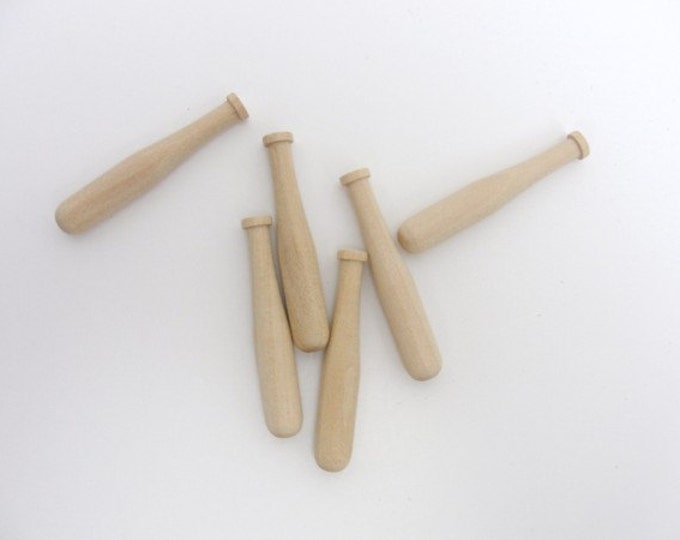 Miniature Wood Baseball Bats for Crafting - Etsy
