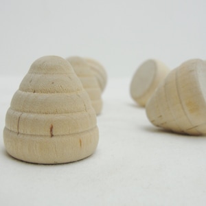 Small Wooden Beehive, Small Beehive, Wood Beehive, Set of 6 - Etsy