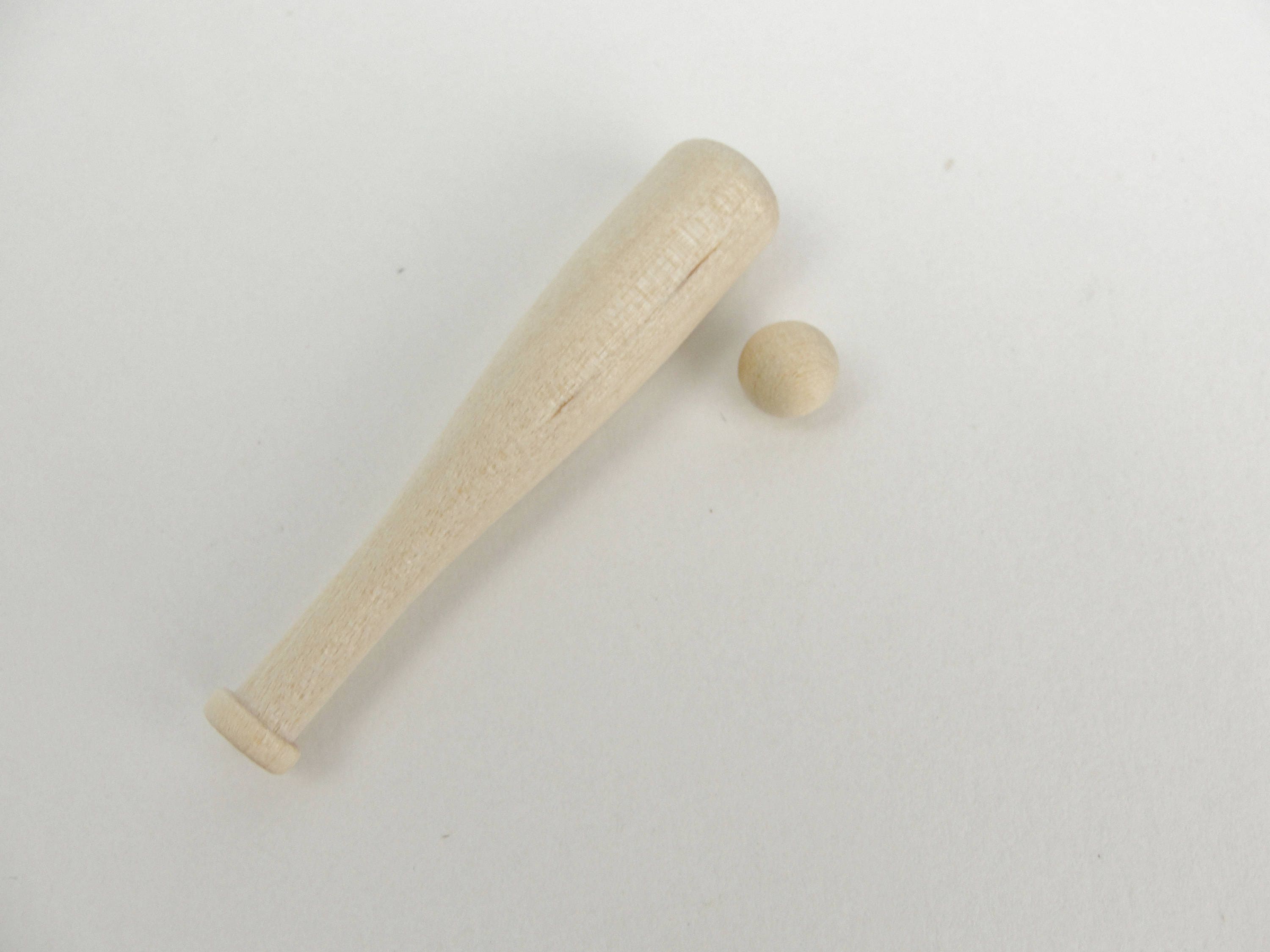 12 Miniature Baseball Bats 2" Add on Baseballs or Softballs - Etsy
