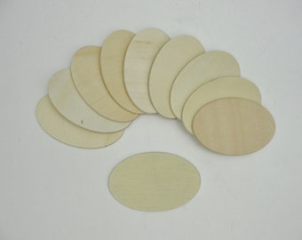 2 34 Oval Shape Wooden Cutout Shape, Silhouette, Gift Tags Ornaments ...