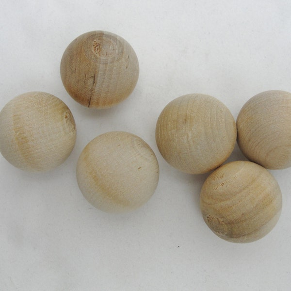12 Inch Wooden Balls - Etsy