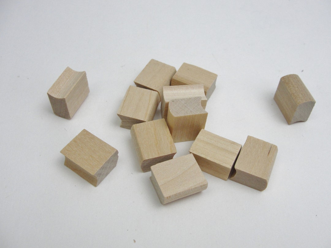 Micro Mini Wooden Books Set of 12 - Etsy