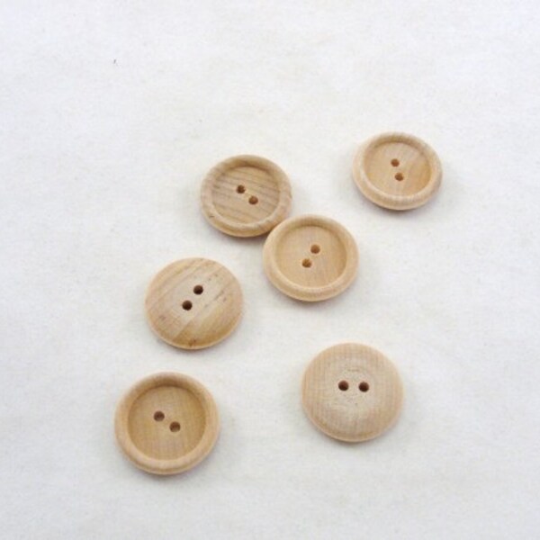Wood Buttons - Etsy