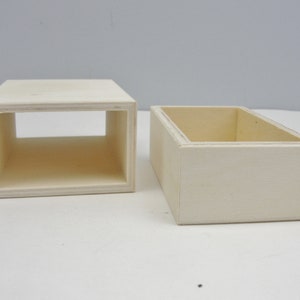 Unfinished Wood Oversized Matchbox - Etsy