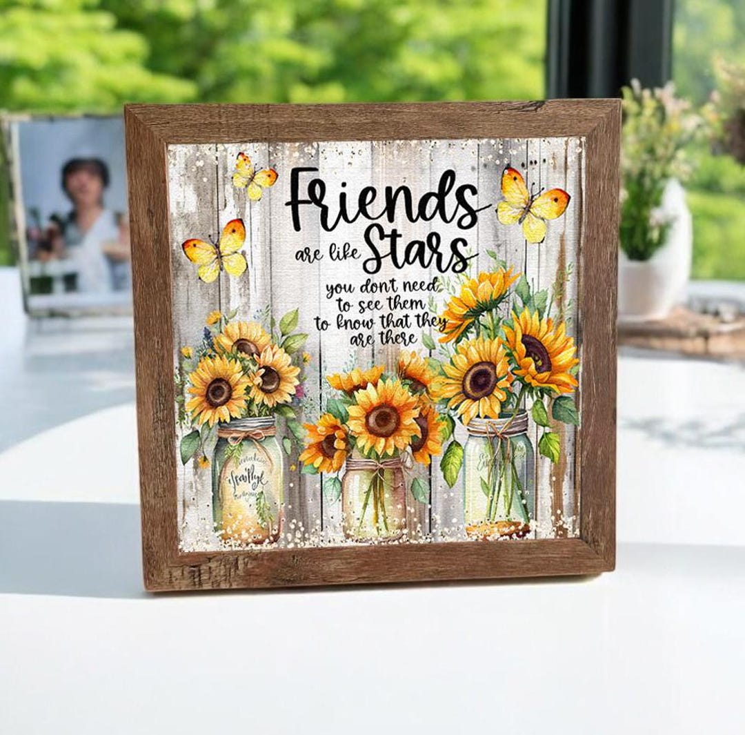 Friends Are Like Stars Best Friends Gift, Friends Give You Strength ...