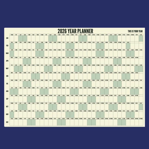 Hraconsulting Ltd.co.uk Year Planner 2026 - Etsy New Zealand