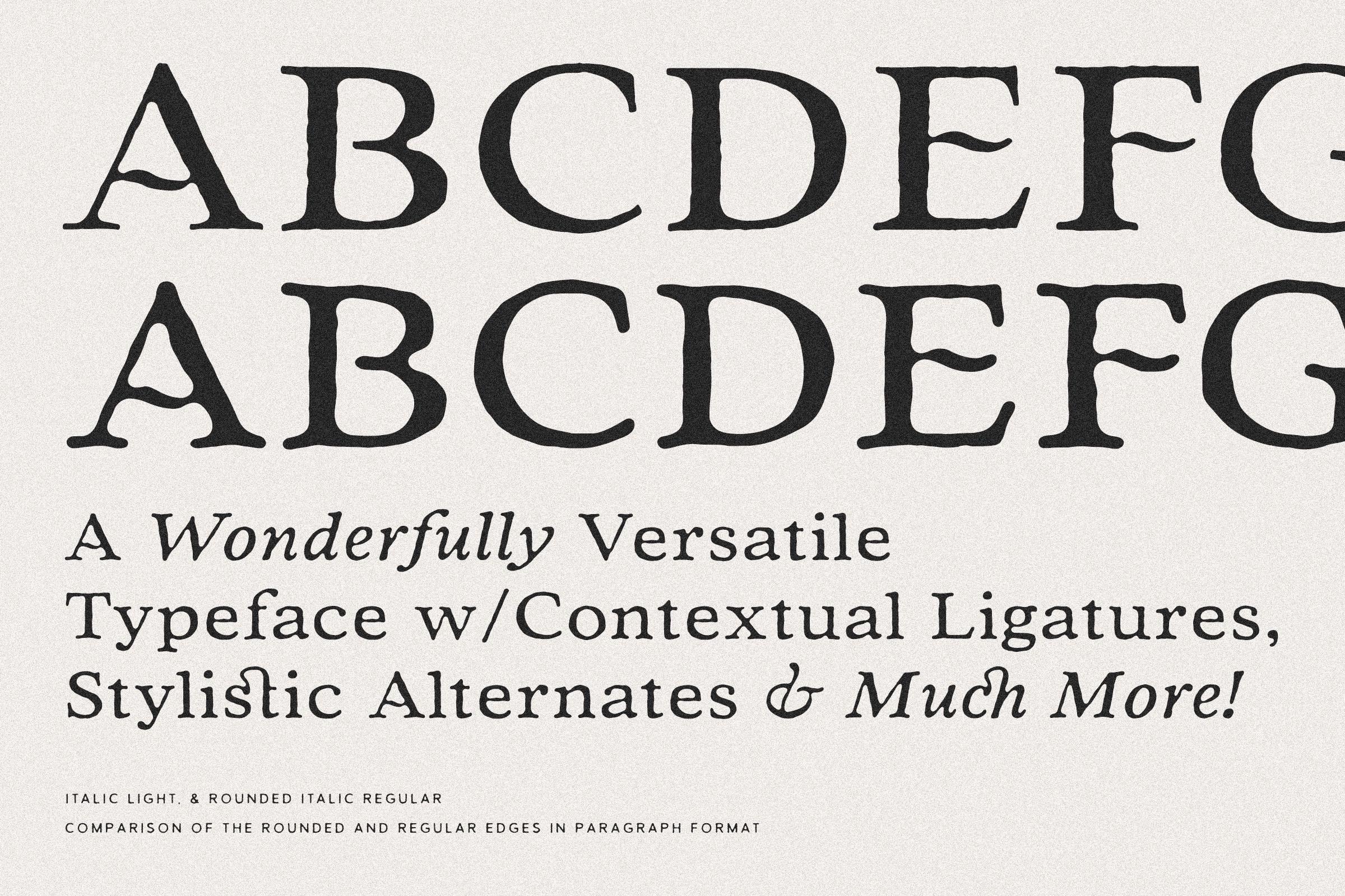 20 Vintage Handwritten Serif Fonts - Wonderling - Perfect for Wedding ...