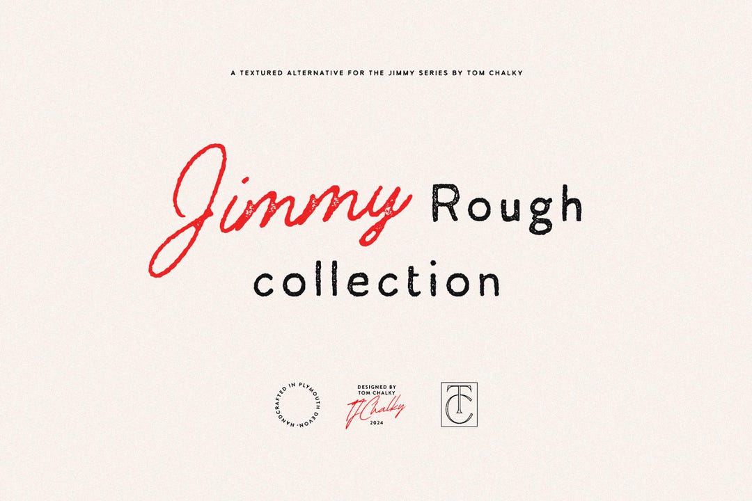 Jimmy Rough Font Collection – Vintage-inspired Sans, Serif, and Script ...