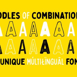 Loud and Bold Handwritten Display Font Pack - Bobby Jones! 16 Smooth ...