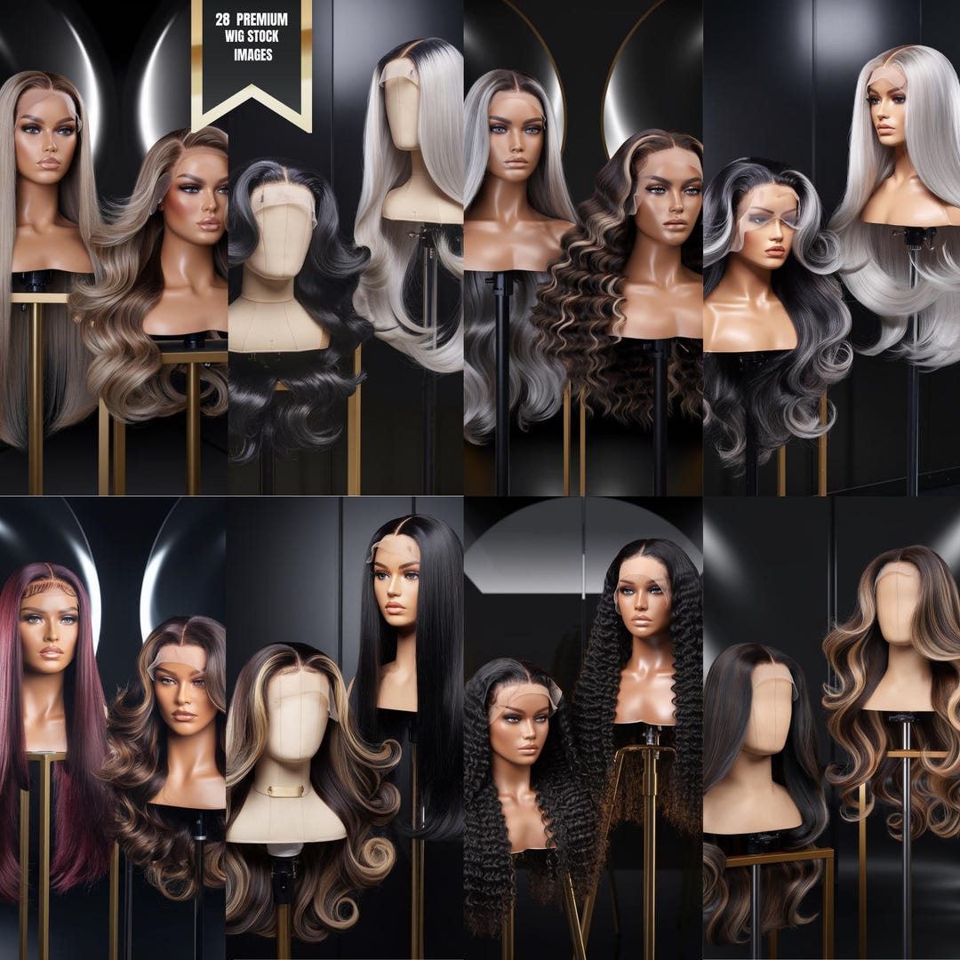 28 Luxury Human Hair Wigs, Salon Branding Images, Hair Stylist ...