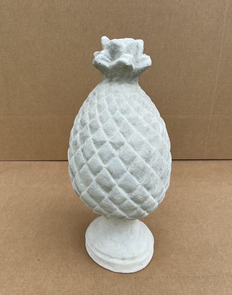 Concrete Pineapple Finial Statue Garden Pineapple Decoration Massive ...