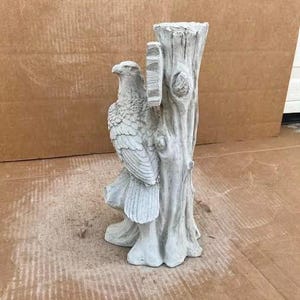 Eagle Concrete Statue Outdoor Eagle Bird Sculpture Garden Home of the ...