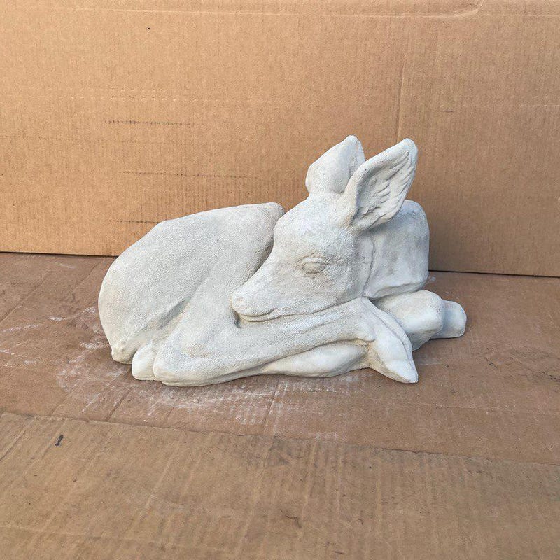 Concrete Deer Statues - Etsy