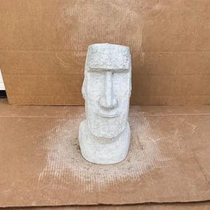 Easter Island Moai Statue Garden Moai Head Bust Decoration Large Head ...