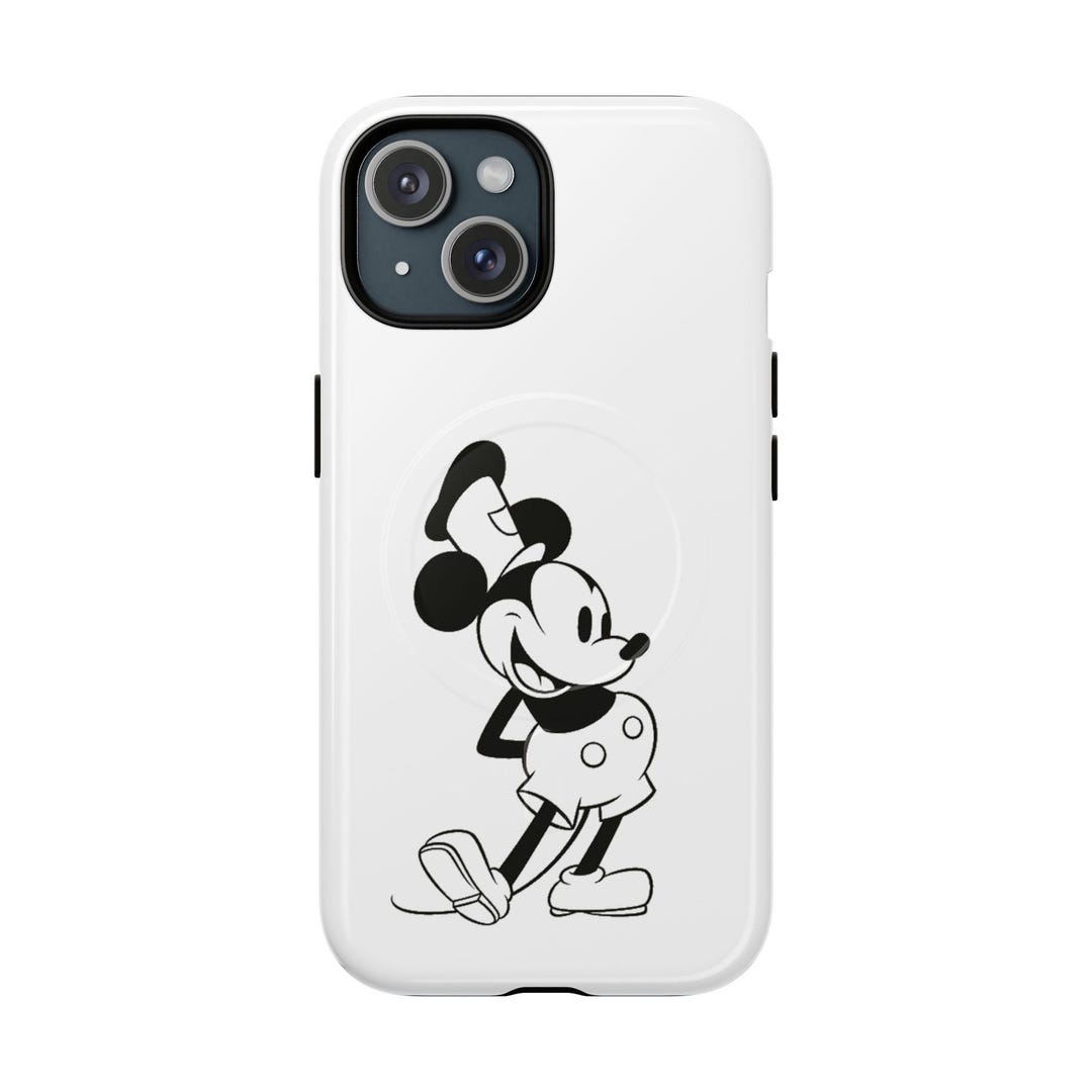 Mickey Mouse Steamboat Willie Phone Case, Tough Magnetic Cover, Disney ...