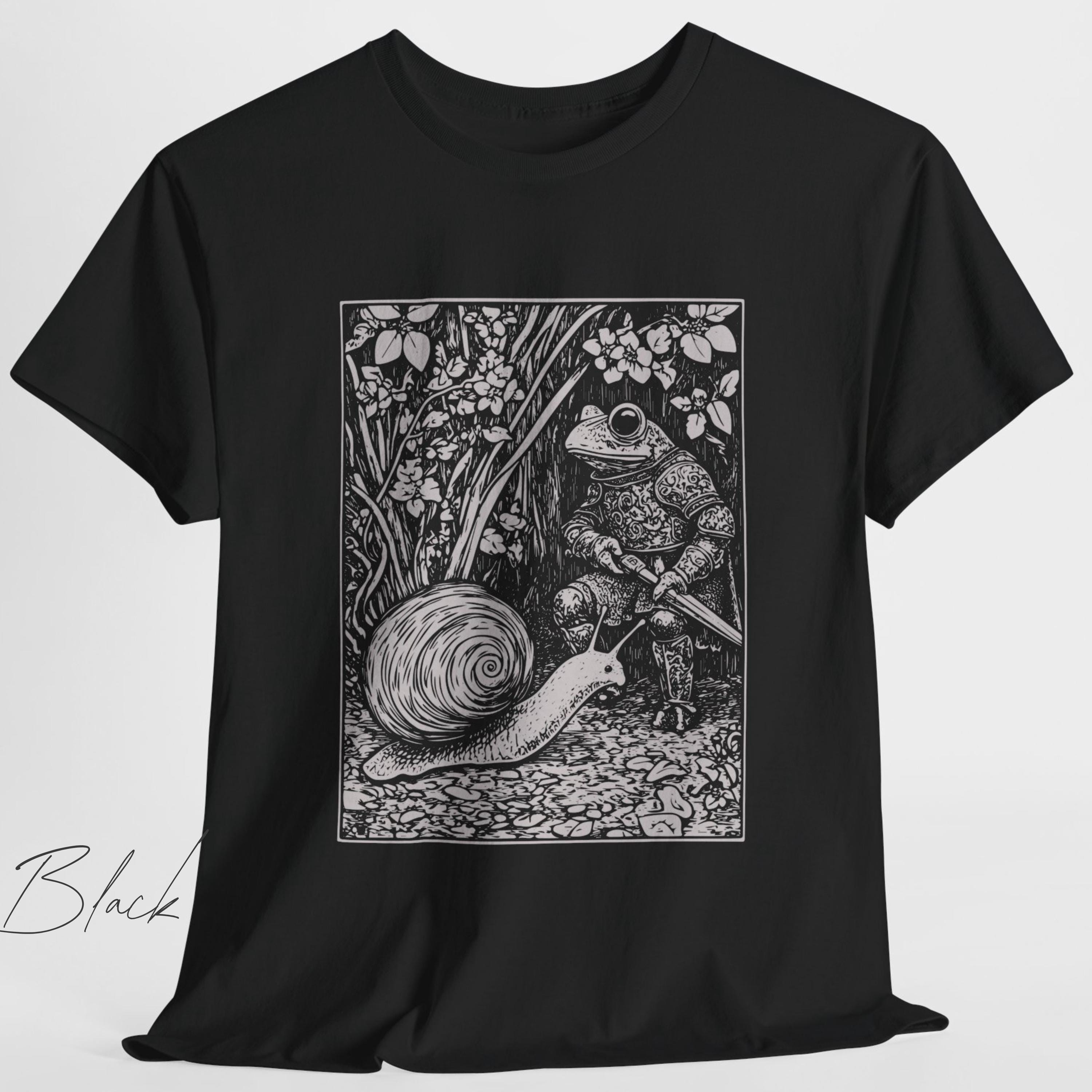 Medieval Shirt, Frog Snail Tapestry T-shirt, Weird Stuff, Unhinged ...