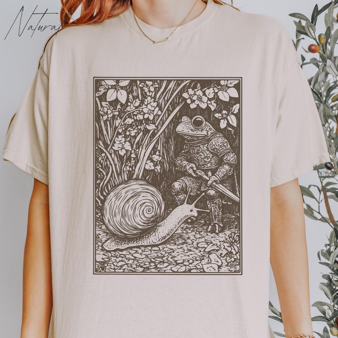 Medieval Shirt, Frog Snail Tapestry T-shirt, Weird Stuff, Unhinged ...