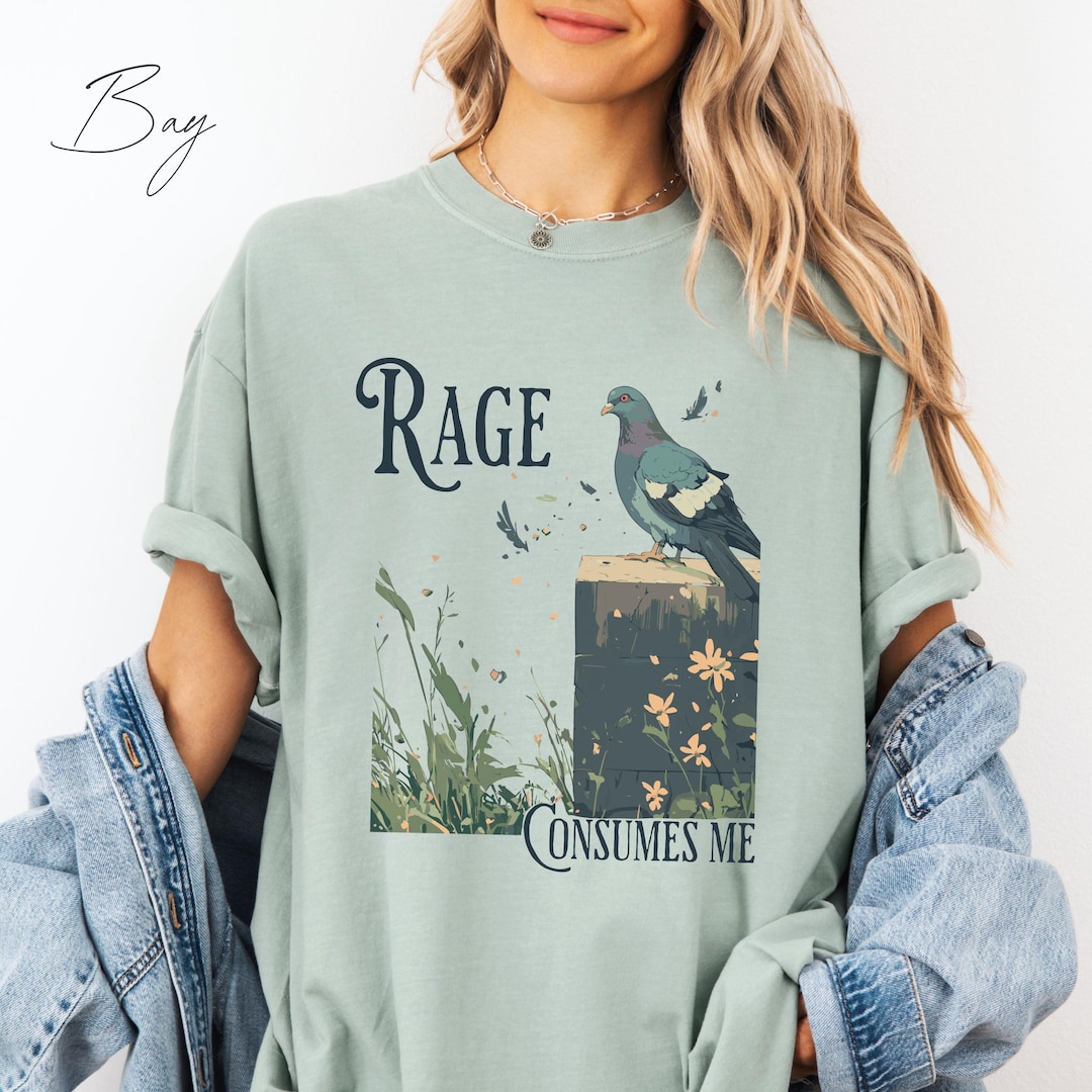 Rage Consumes Me, Pigeon Funny Meme T-shirt, Unhinged Shirts ...