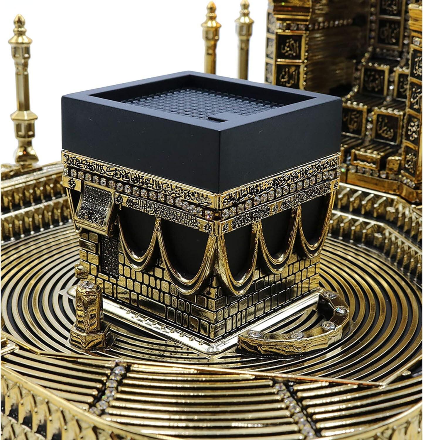 Masjid Al-haram Trinket, Luxury Ramadan Gift Set, Gold Trinket, Kaaba ...