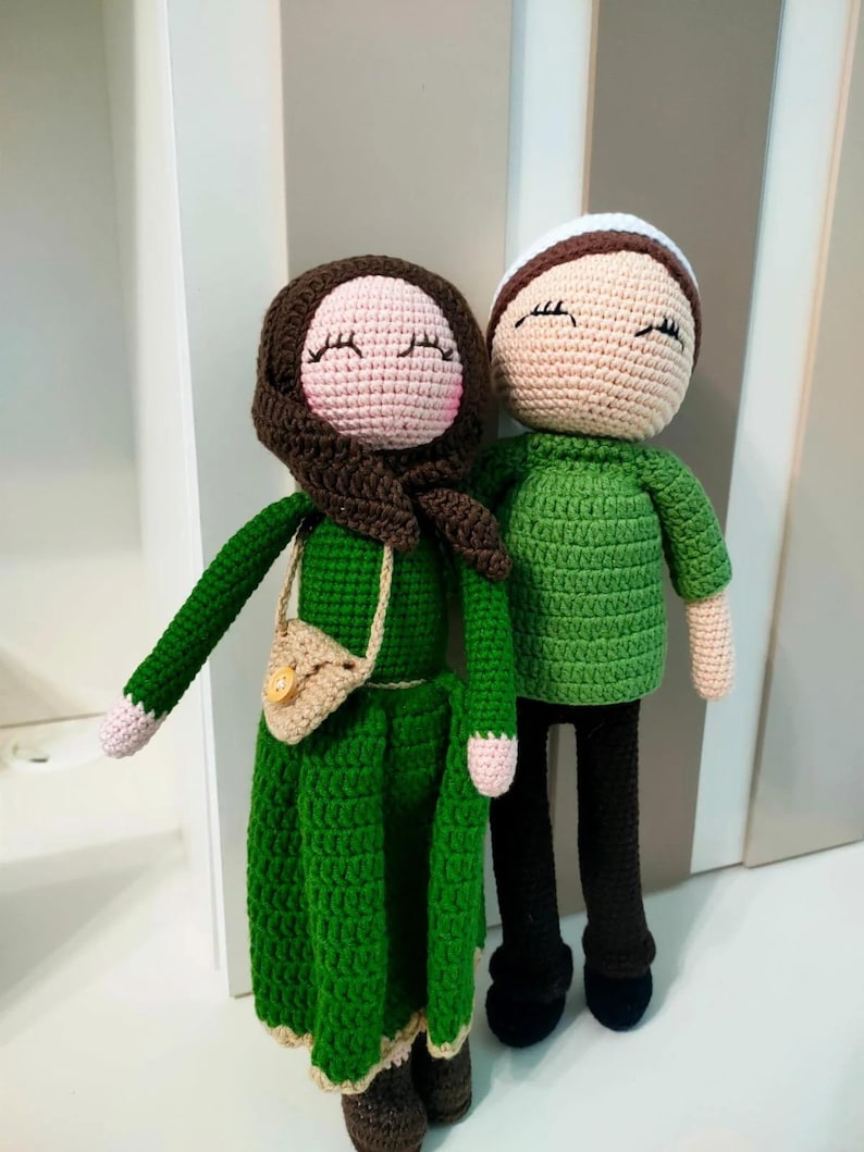 Muslim Boy and Muslim Girl Dolls, Boy Doll With Thobe and Kufi, Muslim ...