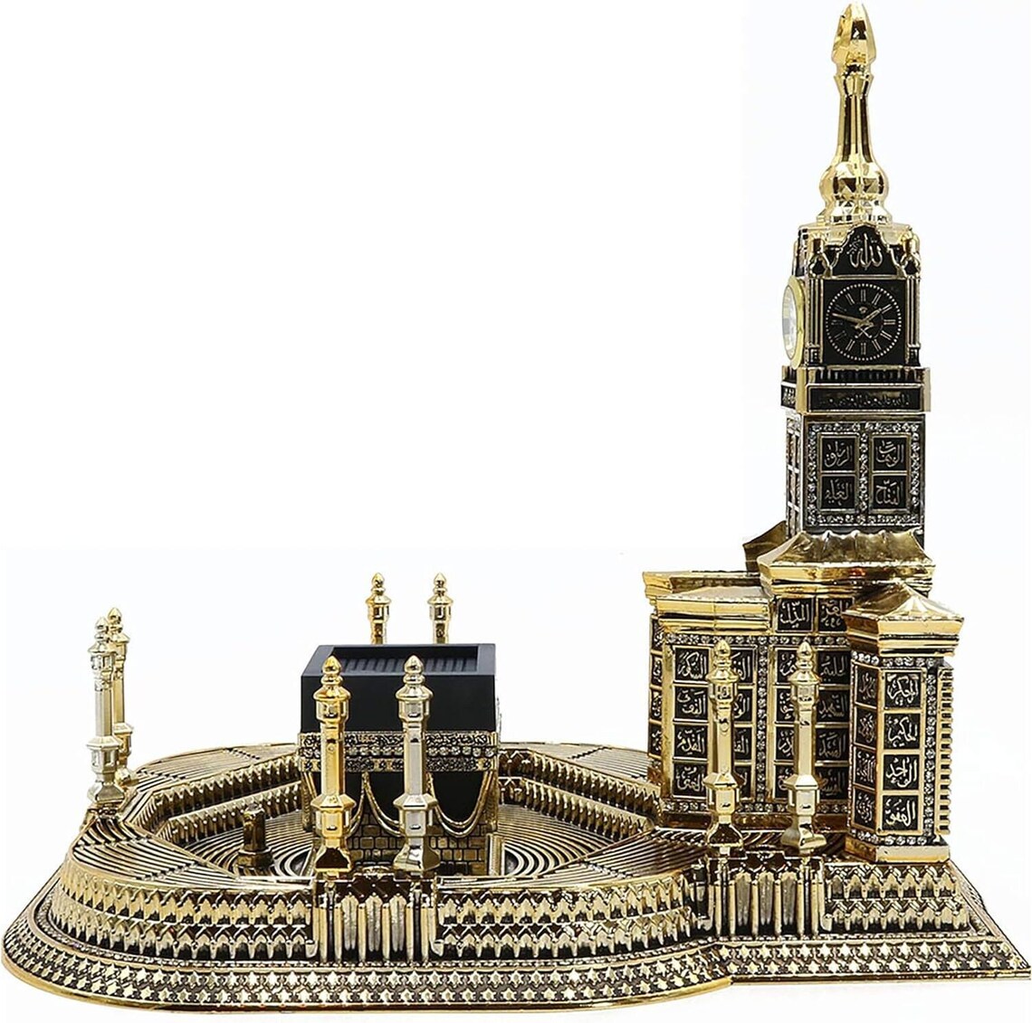 Masjid Al-haram Trinket, Luxury Ramadan Gift Set, Gold Trinket, Kaaba ...
