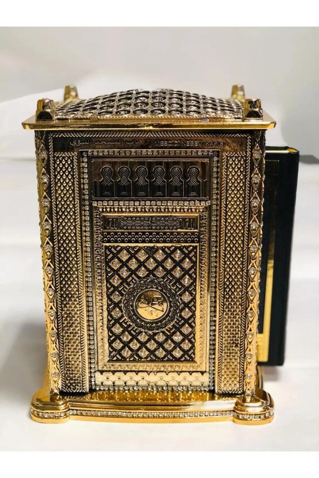 Luxury Quran Gift Set, Gold Trinket, Esmaül Hüsna Quran Set, With 3 ...