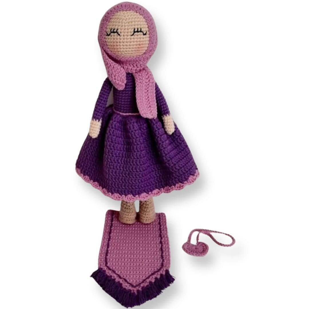 Hijab Doll With Prayer Mat, Muslim Doll, Hijab Doll, Ramadan Gift ...