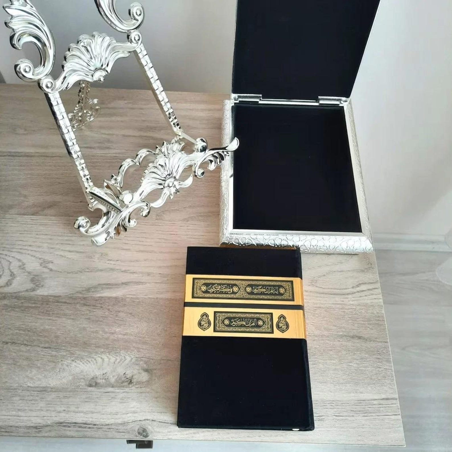 Luxury Islamic Book Box, Holy Quran Storage Box, Muslim Wedding Gift ...