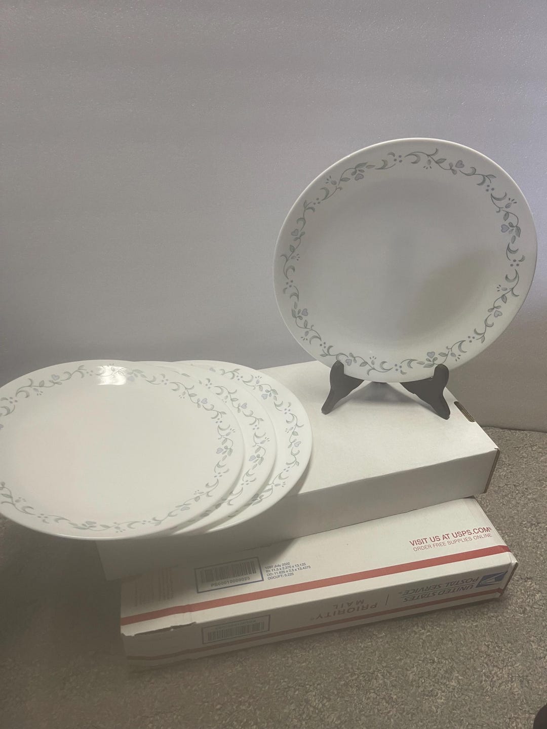 Four Vintage Country Cottage Dinner Plates - Etsy
