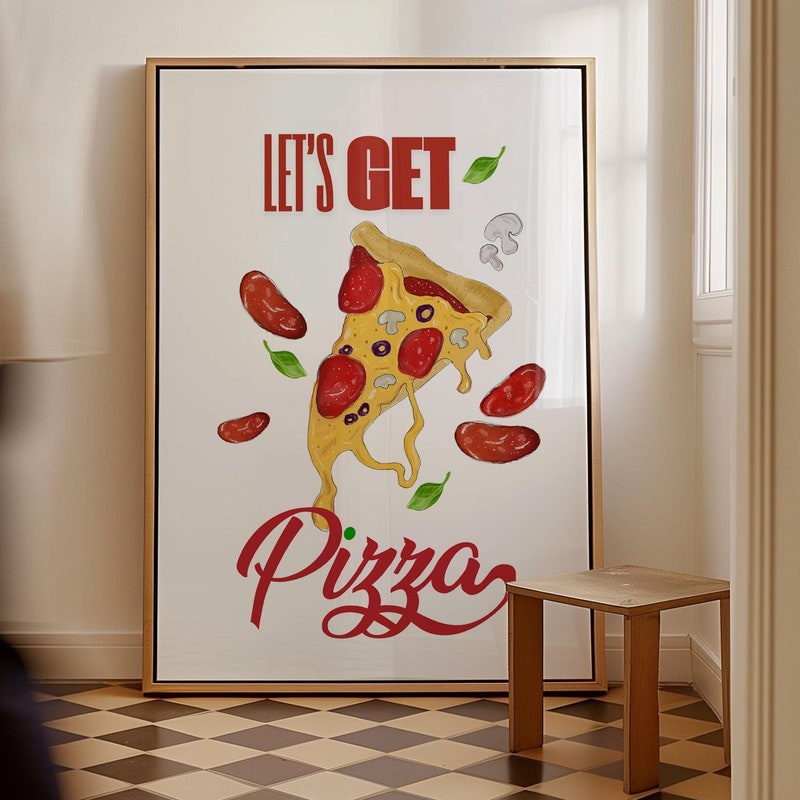 Pizza Posters - Etsy