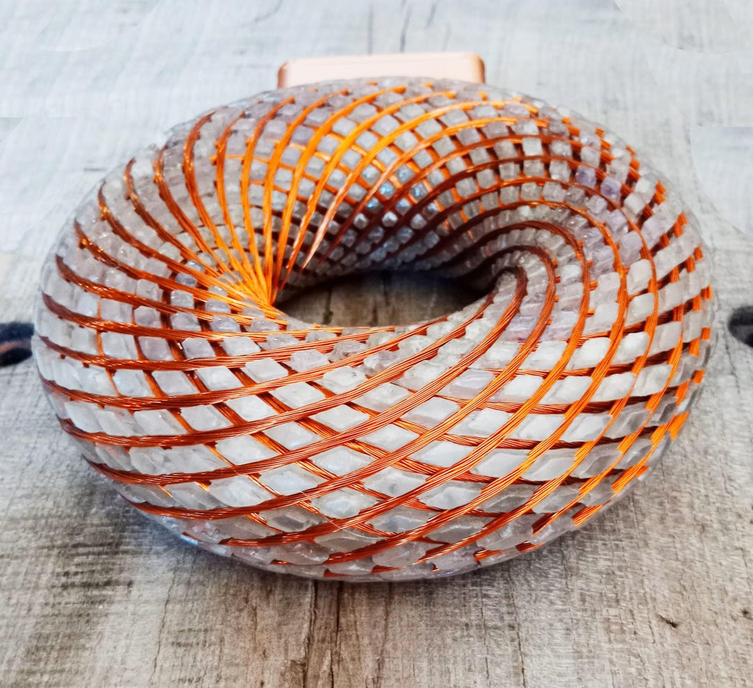 Ether Vortex PEMF Rodin Coil Quartz 18cm - Etsy