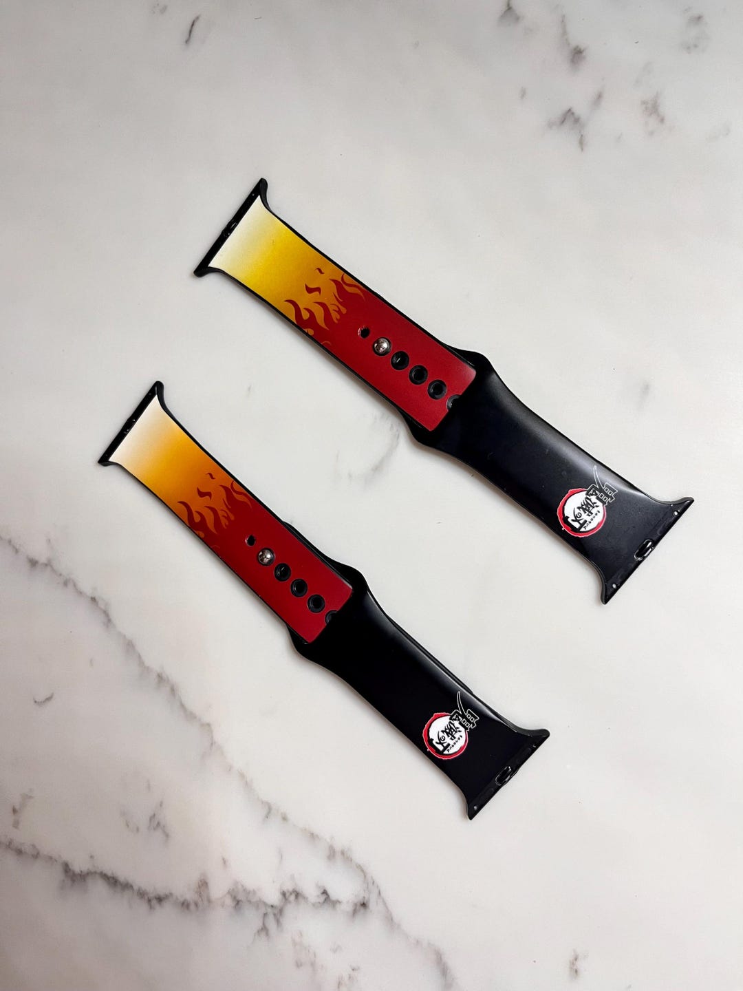 Black Slayer Kyojuro Rengoku Watch Band for Apple Watch – Limited ...