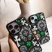 Black Chrome Hearts-inspired Phone Case – Luxury Protective Cover With ...