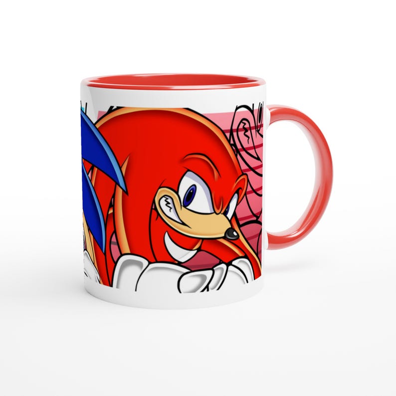 Sonic and Knuckles Mug - Etsy