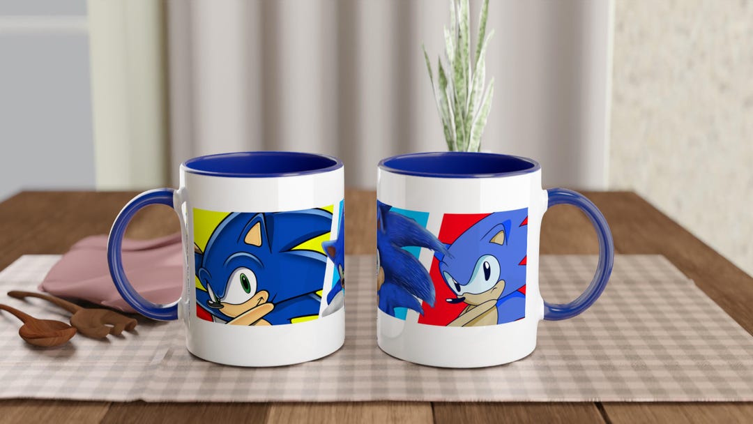 Sonic the Hedgehog Varient Mug - Etsy