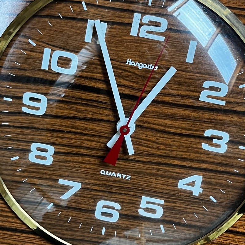 Formica Wall Clock - Etsy