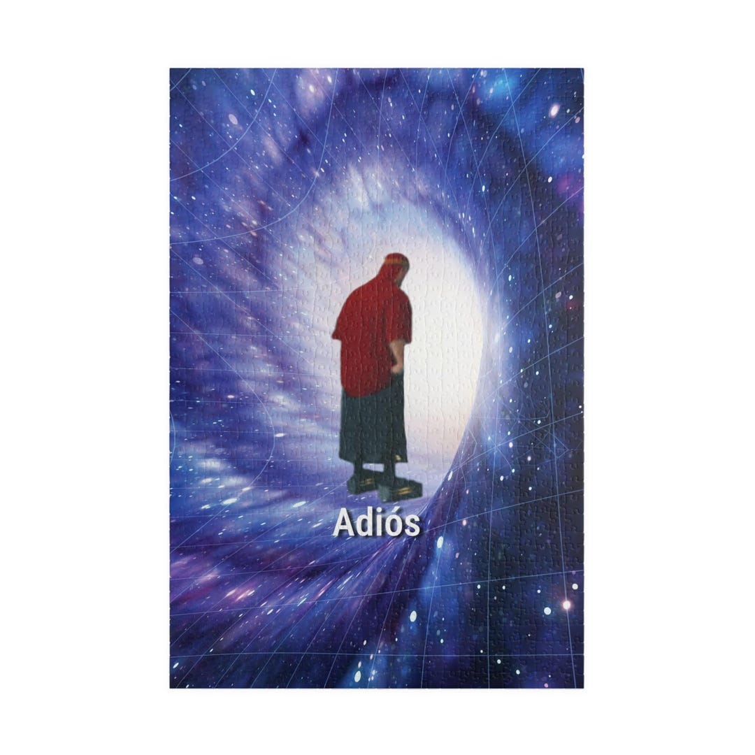 Puzzle Adiós Wormhole Meme, Man in Oversized Clothes, 110, 252, 520 ...