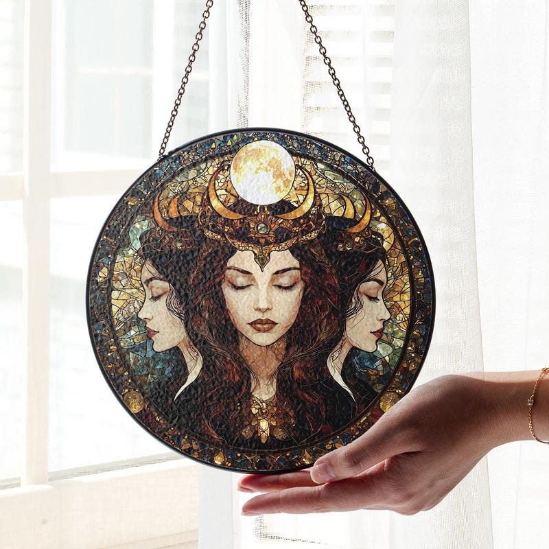 Triple Goddess Sun Catchers - Etsy