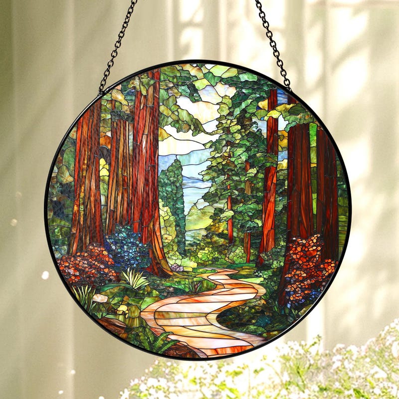 Redwood Tree Suncatcher - Etsy