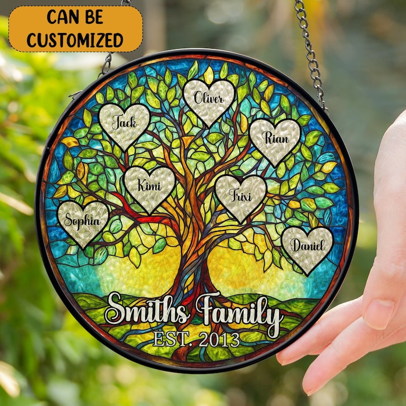 Tree of Life Suncatcher - Etsy