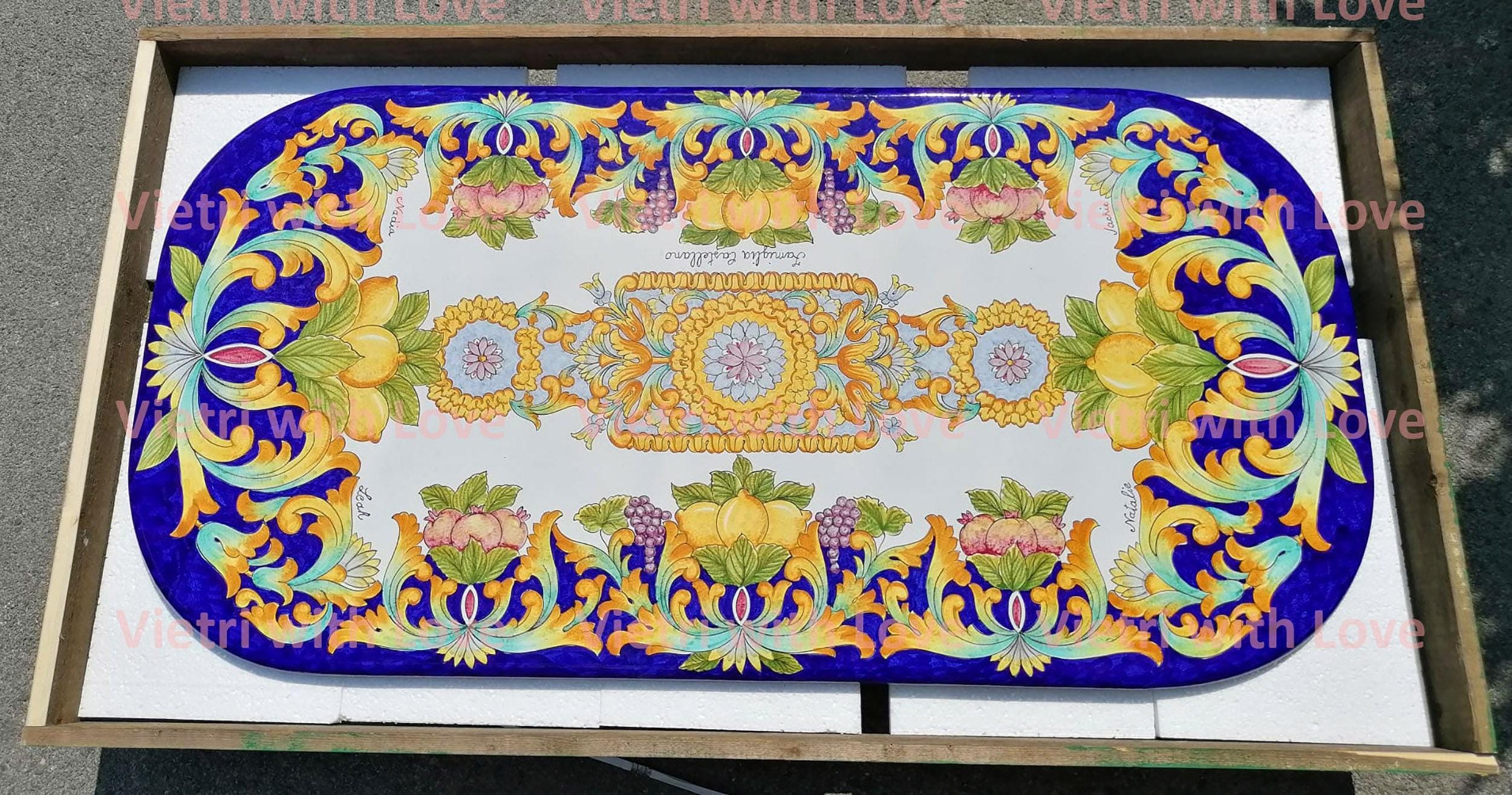 Positano Amalficoast Lavastone Tables Handmade Made in Italy Many ...