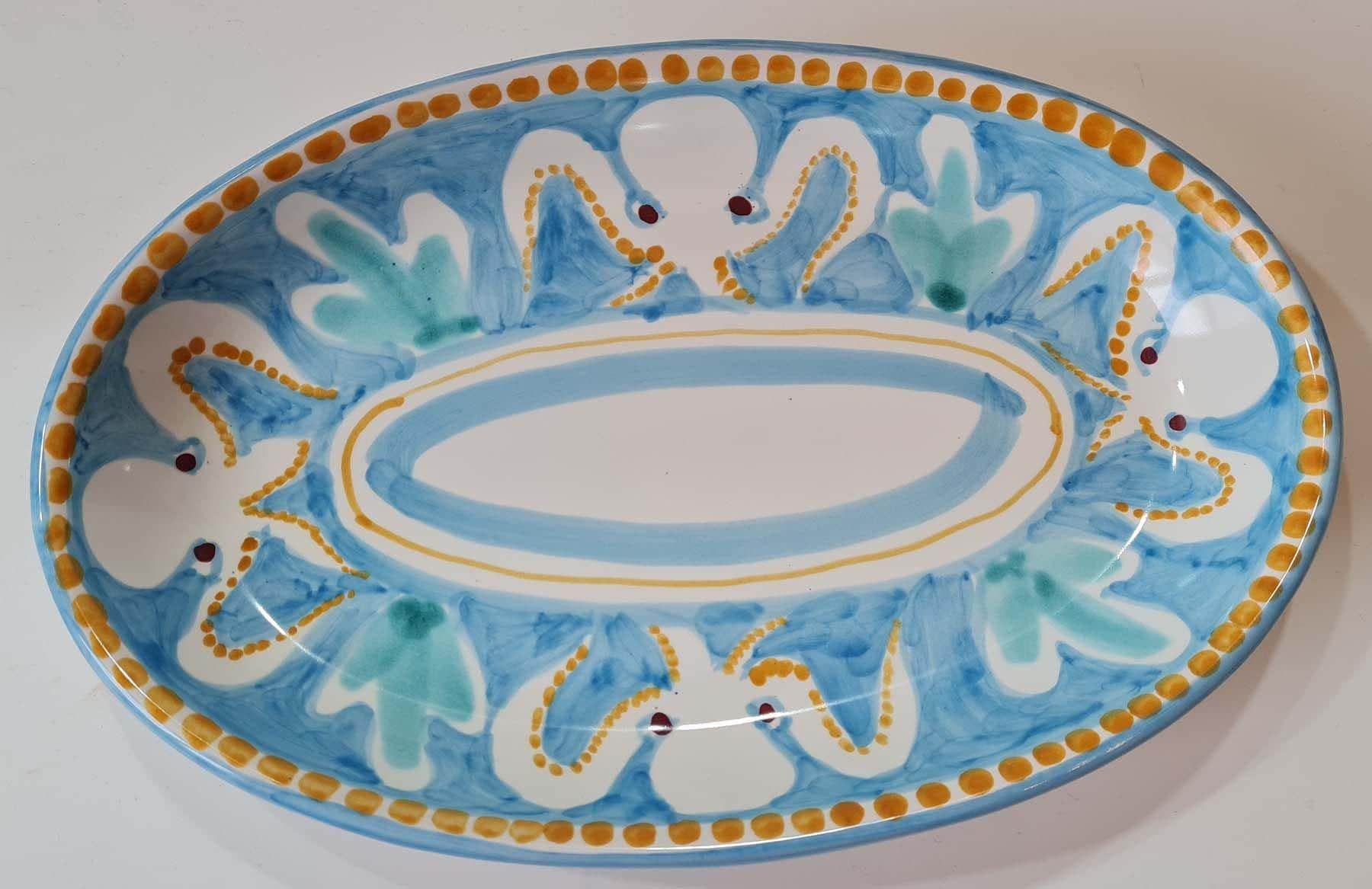 Positano Amalficoast Serving Dishes Handmade Made in Italy Vietri ...