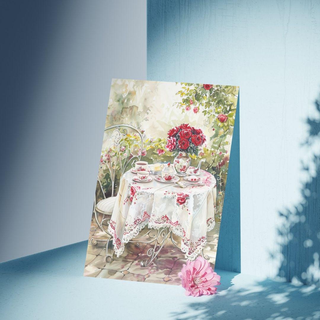 20 Watercolor Clipart Elegant Tea Party | Digital Art | Printable Kit ...