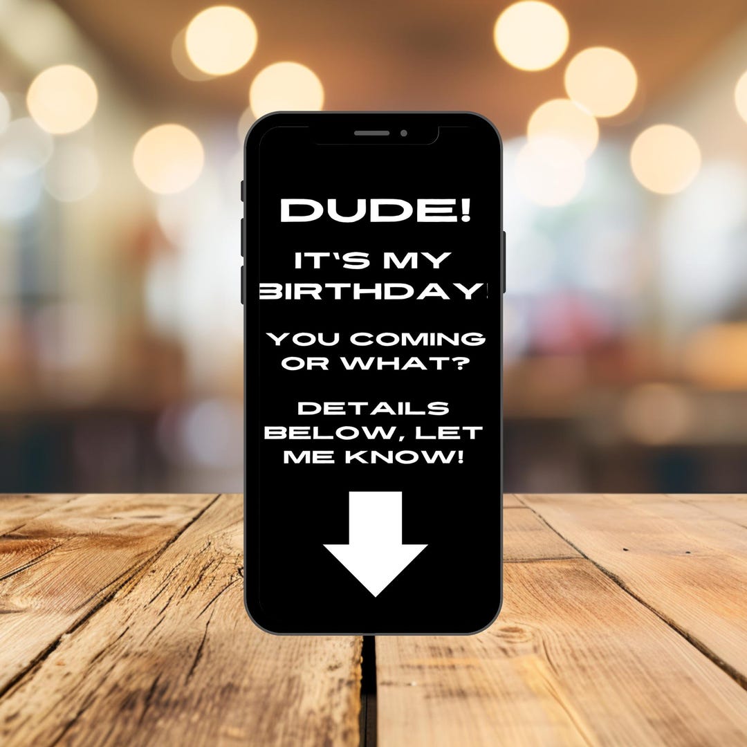Dude Perfect E-invitation Sports Theme Birthday Invite Digital Download ...