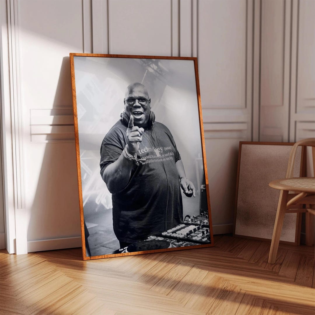 Carl Cox Poster, High-quality Music Icon Wall Art, Perfect Decor for ...