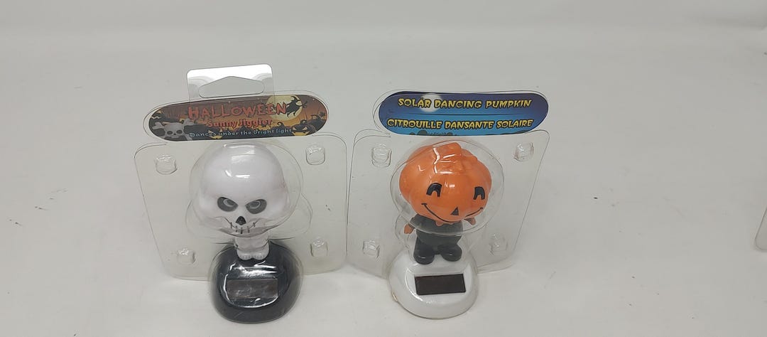 Vintage Solar Dancer Dancing Halloween Figures in Original Package ...