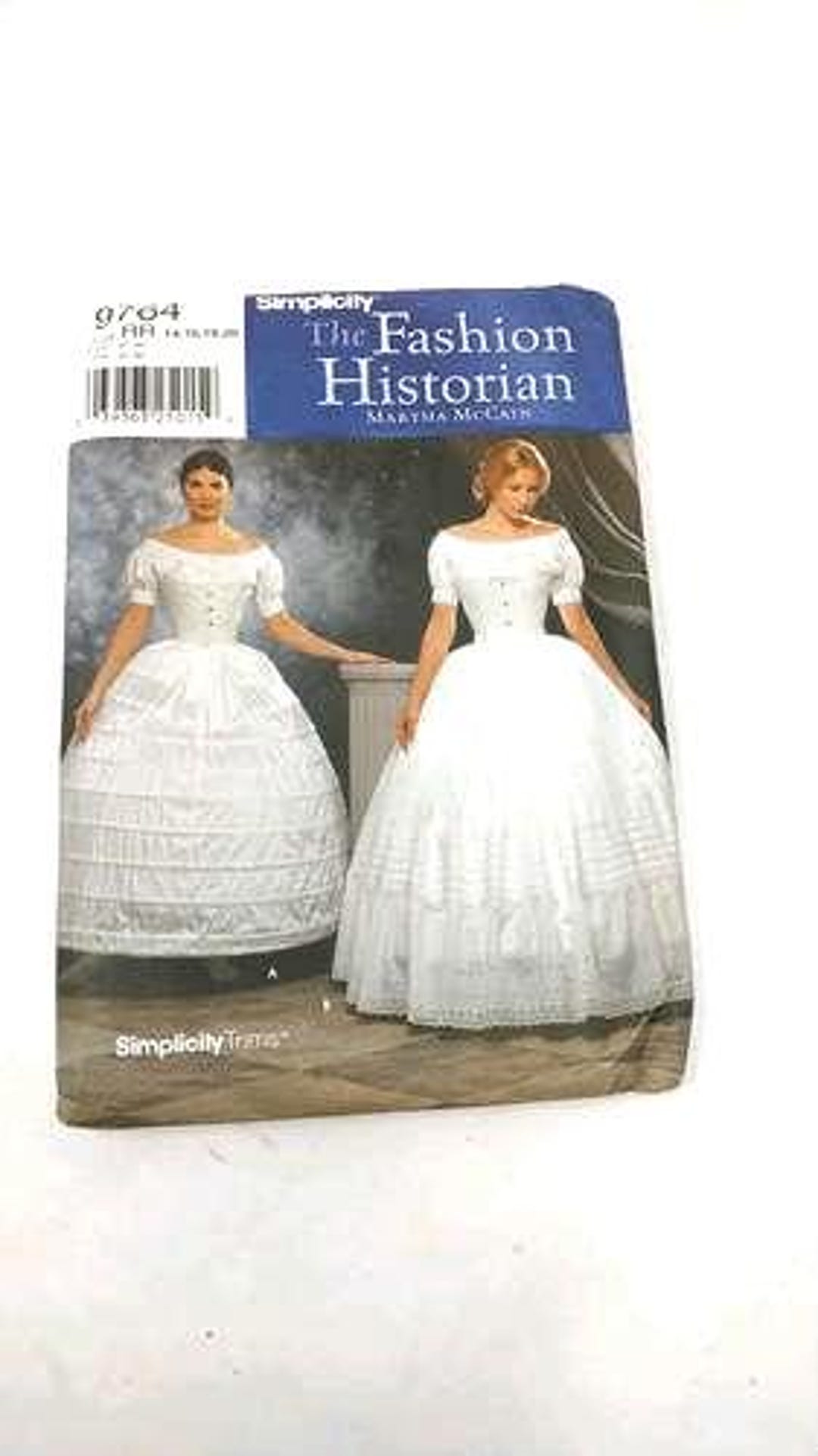 Historical Crinoline Hoop PETTICOAT COSTUME Sewing Pattern 14-20 ...