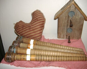 Antique Thread Spindles - Etsy